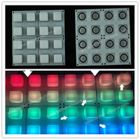 4x4 Translucent Silicone Keypad from China manufacturer - Better Silicone